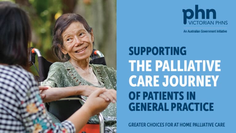Supporting the palliative care journey of patients in general practice ...